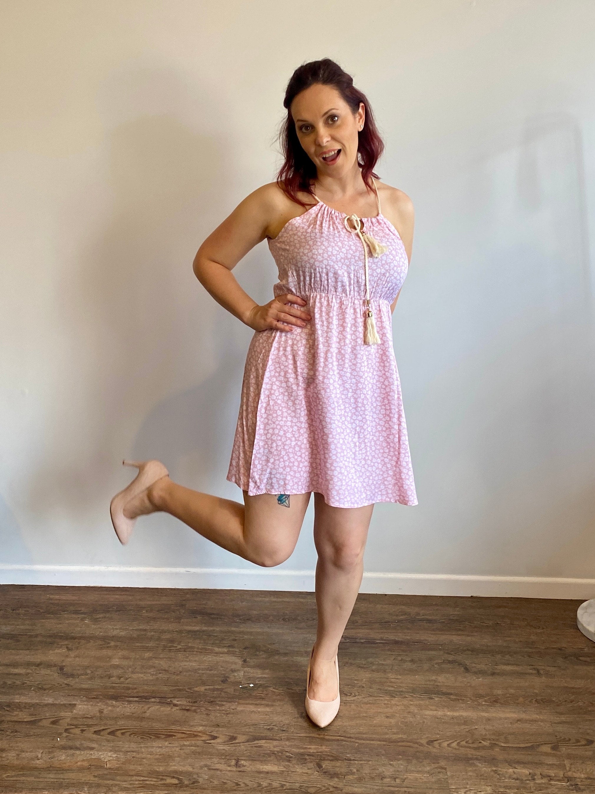 Rope Tie Mini Dress - by Sunshine | Glam Cartel